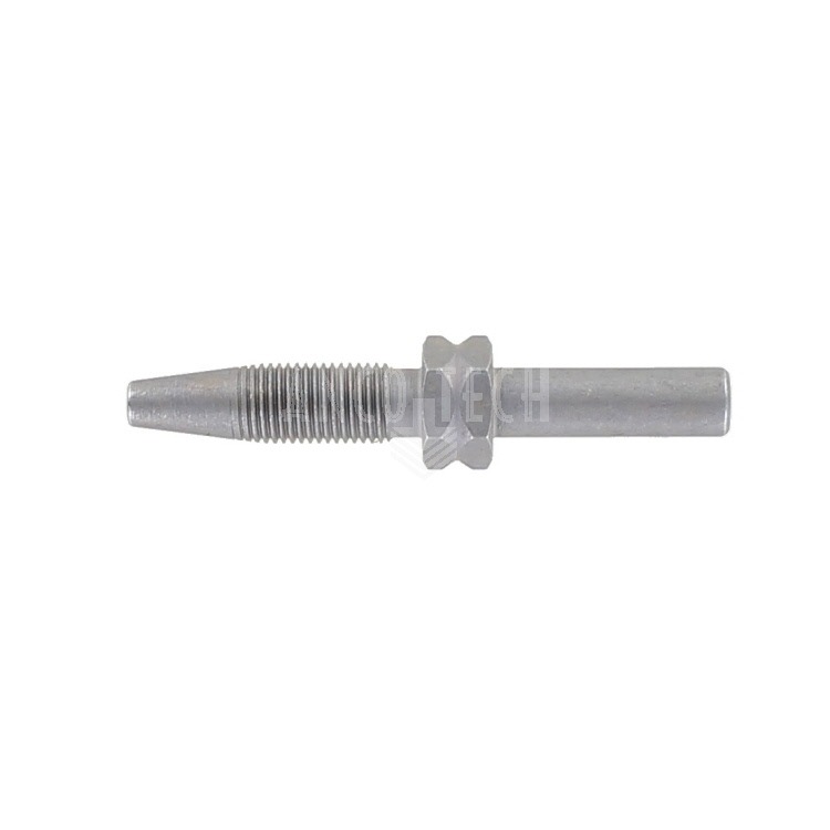 Hose stud Extra short 6mm Straight for high pressure hose 8.6x4 853-370-002